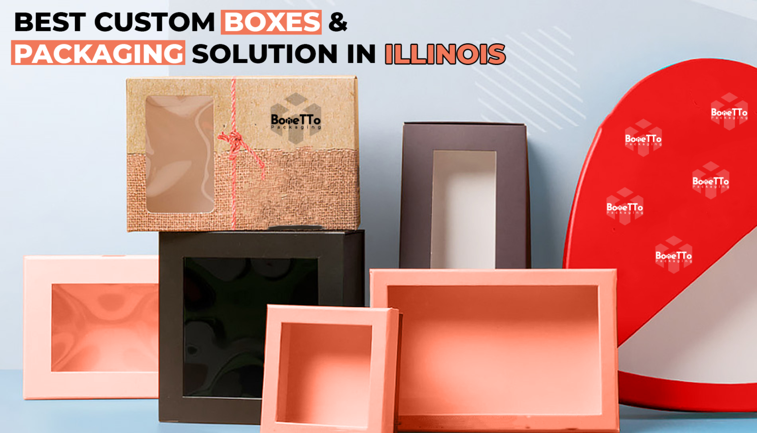 Premium Custom packaging and box in Illinois| Designed for Your Brand